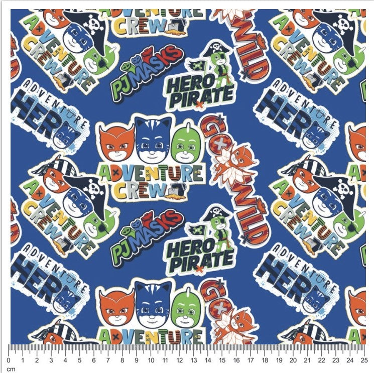 LC2906 PJ masks Adventure Crew – Monkey Mama Fabrics & More