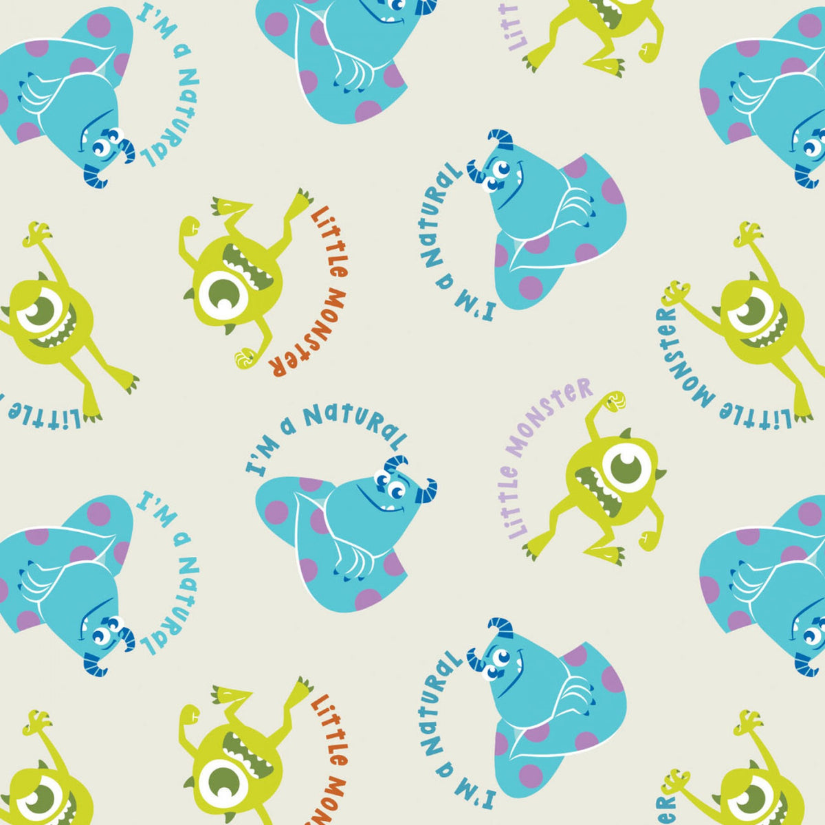 LC2560 Monsters Inc. Little Monsters – Monkey Mama Fabrics & More