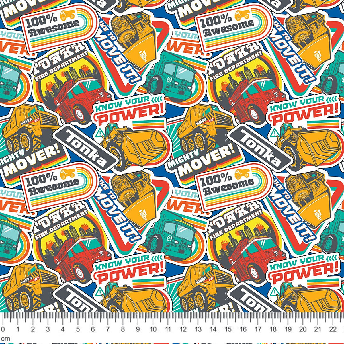 LC2650 Tonka III Sticker Overlap – Monkey Mama Fabrics & More