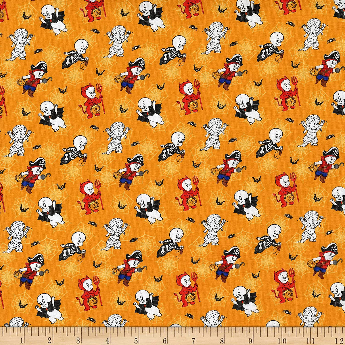 LC1769 Casper Costume Fun Orange, – Monkey Mama Fabrics & More