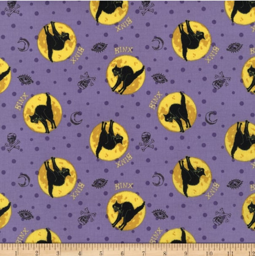 LC2087 Disney Hocus Pocus Binx Multi – Monkey Mama Fabrics & More