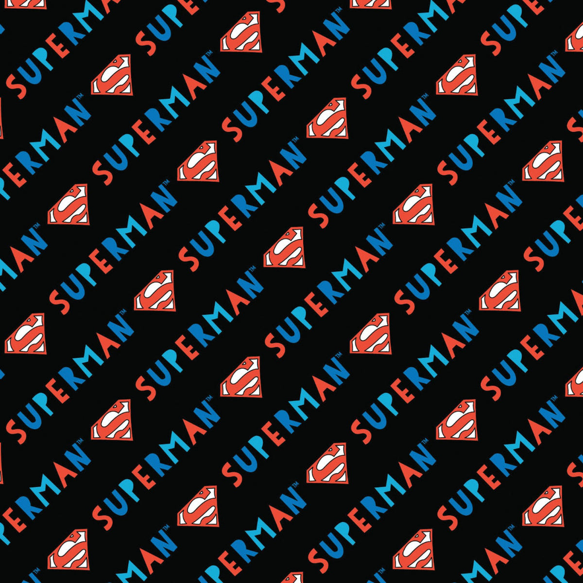 LC2550 Superman Doodles Superman Logo Doodle – Monkey Mama Fabrics & More